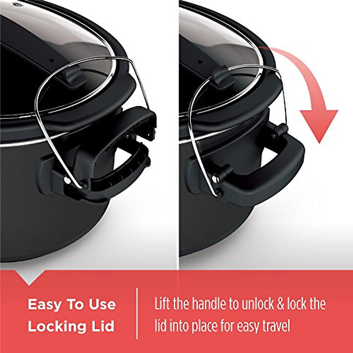 BLACK+DECKER 7-Quart Digital Slow Cooker with Chalkboard Surface, Slate, SCD4007