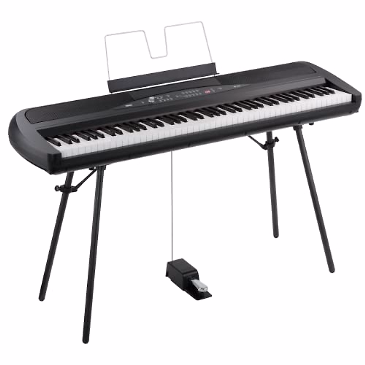 Korg SP280BK 88-Key Digital Piano with Speaker