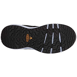 KEEN Utility Women's Vista Energy Low Height Sneakers Composite Toe Industrial Work Shoes, Hydrangea/Black, 5.5 Wide