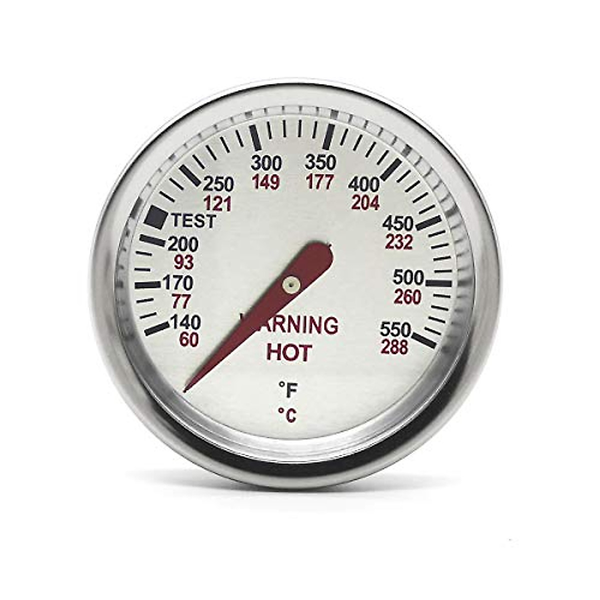 9815 & 62538 Accurate Grill Thermometer Replacement for Weber Genesis Silver B/C, Genesis Gold B/C, Genesis 1000-5500 Series, Temperature Gauge with a 5” Prong, Thermostat for Weber Gas Grill