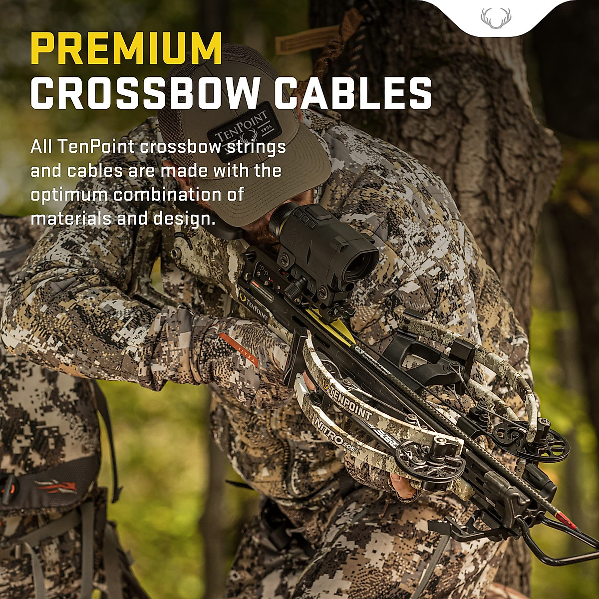TenPoint Replacement Cables for Nitro X & XRT, Stealth NXT, Shadow NXT, Vapor RS470 & XR-410, Vengent S440, Viper S400, Havoc RS440, Siege RS410 & NXT400 Crossbow Models (HCA-70617)