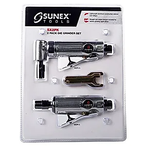 Sunex SX2PK Die Grinder Set, Silver