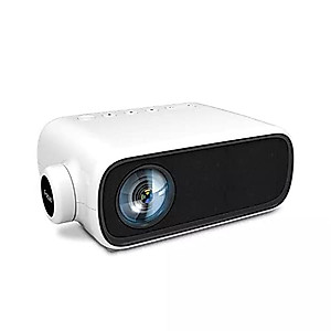 DROOS Mini Projector for Full 1080P Video Portable Projector YG-280 Projector Media Player Home Theater Theater (Color : Black, Si(projectors)