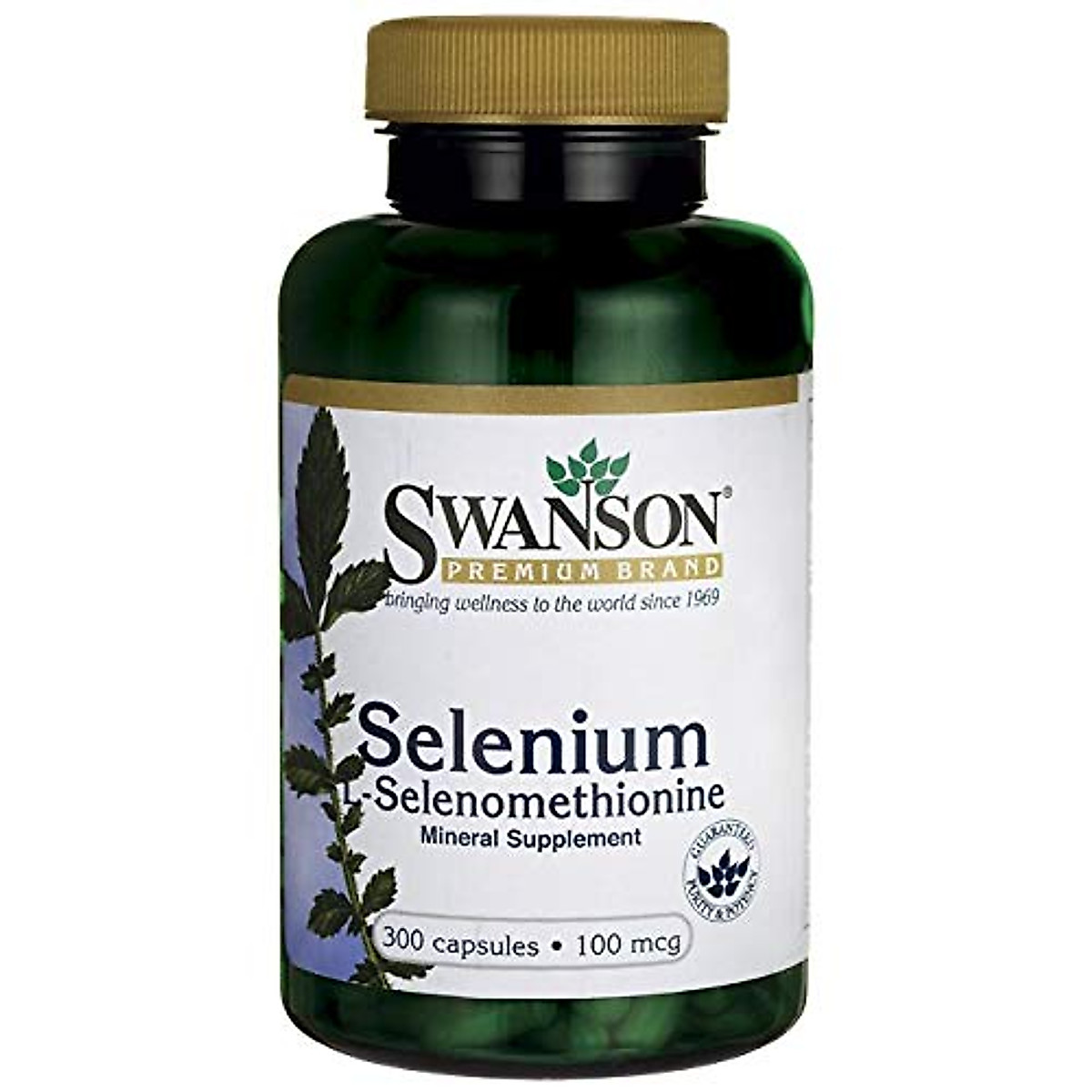 Swanson Selenium (L-Selenomethionine) 100 mcg 300 Capsules