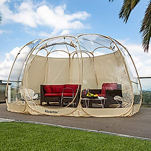 Alvantor Sun Shade Sail Canopy Covers UV Block for Alvantor Outdoor Backyard Screen House & Bubble Tent 38"x50"x57", Pack of 3