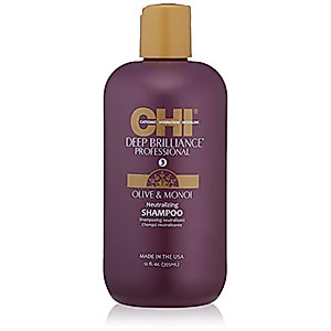 CHI Deep Brilliance Neutralizing Shampoo - Sulfate, Paraben, and Gluten Free, 12 oz.
