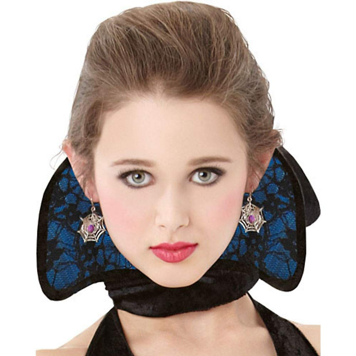 Amscan 8400701 Adult Midnight Vampire Costume - Medium (6-8) 1 set, Black