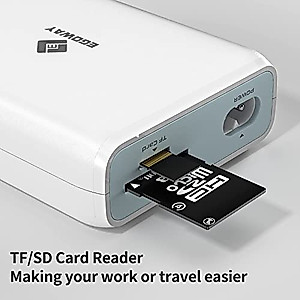 USB C Hub, E EGOWAY 6 in 1 Multiport Adapter Portable USB C Hub with 65W GaN Power Delivery, USB 3.0 Ports, 4K HDMI Port, SD/TF Card Reader Compatible with MacBook Pro, iPad Pro and More USB C Device