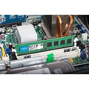 Crucial 16GB Kit (8GBx2) DDR3/DDR3L 1600 MT/s (PC3-12800) DR x8 ECC UDIMM 240-Pin Memory - CT2KIT102472BD160B