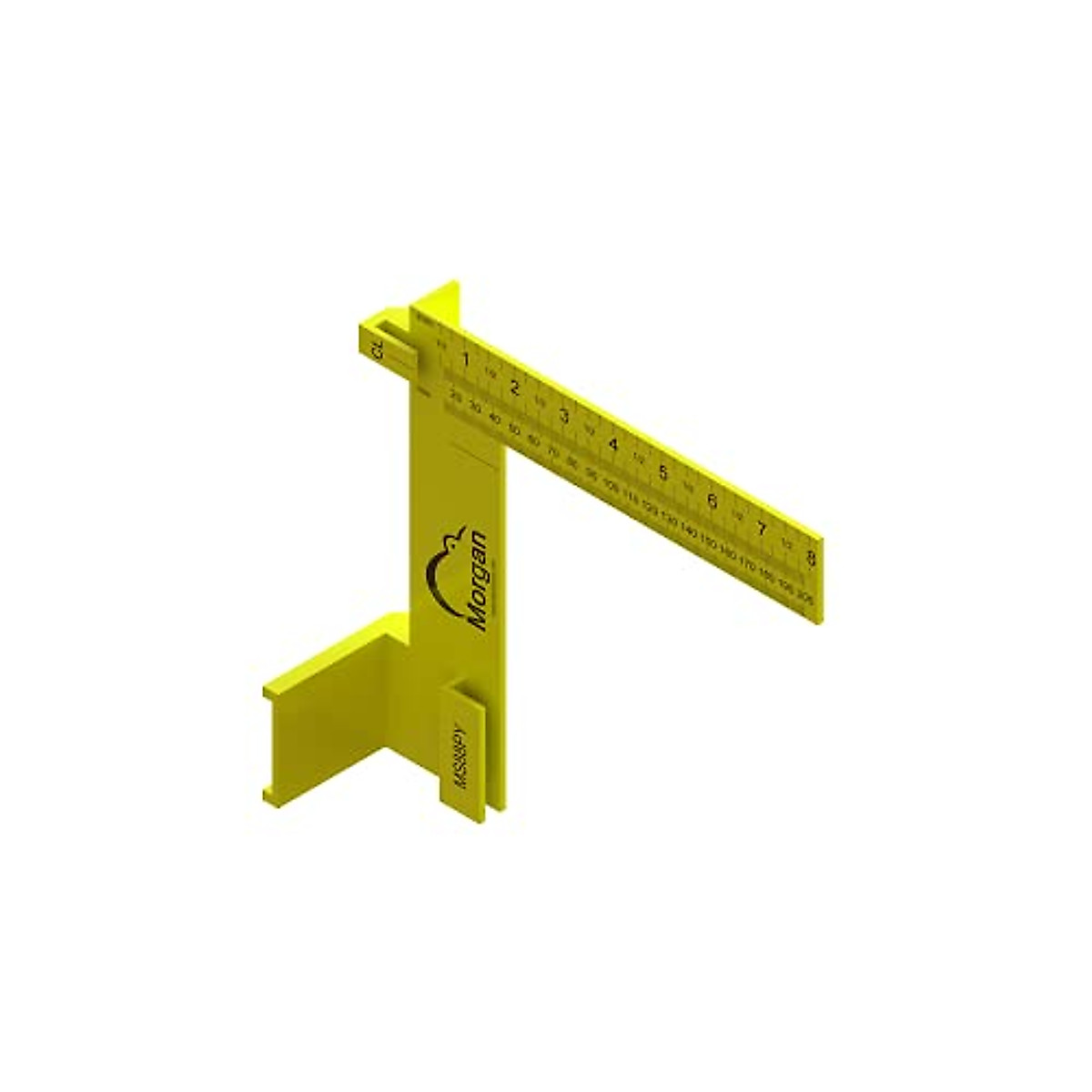 Kiwi Vision® Morgan Square Yellow UV Resistant Plastic 8-inch