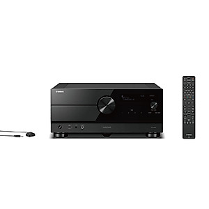 Yamaha RX-A8A AVENTAGE 11.2 Channel AV Receiver Bundle with 2m 8K Ultra High Speed HDMI Cable