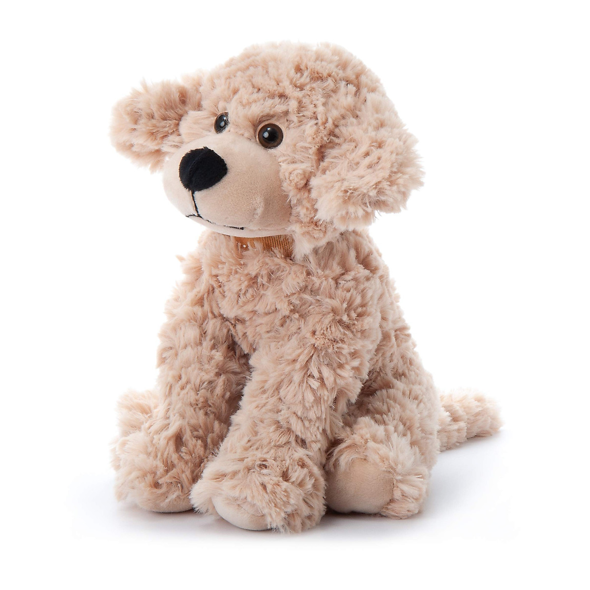 The Petting Zoo Scruffy Dog Stuffed Animal, Gifts for Kids, Caramel Brown Zoologee Dog Plush Toy 10 Inches