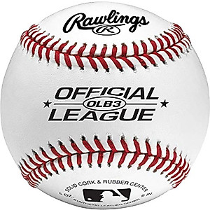 Rawlings | Official League Recreational Use Practice Baseballs | Youth | Bag of 12 | OLB3BAG12 | 12 Count