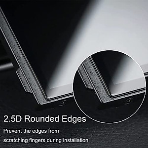 Alpha ZV-E10 Screen Protector for Sony Alpha ZV-E10 ZV-1F ZV-1 Vlog Camera Film Cover (3 Pack), PCTC 0.3mm 9H Hardness Tempered Glass Flim Anti-（ Scrach Fingerprint Bubble Water） ，2* Hot Shoe Cap Cover