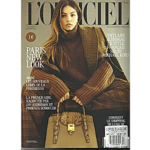 L' OFFICIEL DELA COUTURE PARIS MAGAZINE, SEPTEMBRER, 2017 NO. 1017