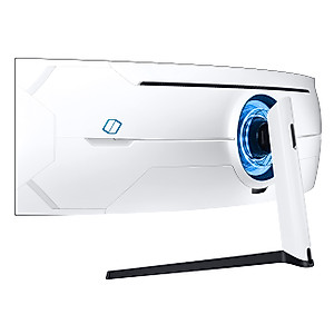 SAMSUNG 49 inch Gaming Monitor, Ultrawide Curved Monitor, 240hz 1ms, Quantum Mini LED, G-Sync, Monitor Adjustable Height, HDR 2000, Odyssey Neo G9, G95NA (LS49AG952NNXZA) (Renewed)