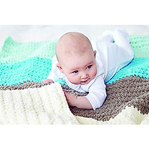 25 Simple & Cozy Crochet Blankets: Easy Patterns for Afghans, Throws, and Baby Blankets