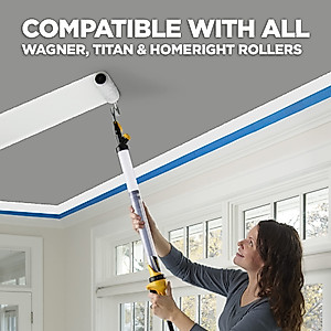 Wagner Spraytech 0155206K 155206 9inch-by-3/8-Inch Perforated Roller Cover for use with Wagner SMART Roller, SMART Flow Roller and SMART Sidekick Roller