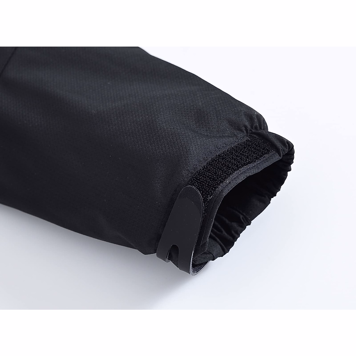 BASUDAM Men's Winter Coat Fleece Lined Waterproof Parka Shell Insulated Snow Ski Jacket Black XL