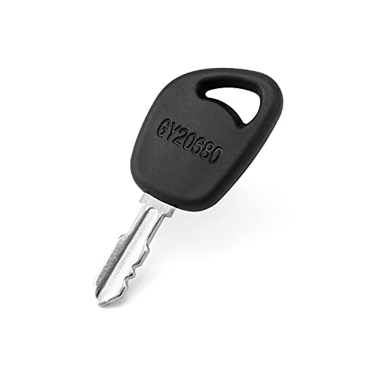 QWORK 10 Pieces Ignition Key GY20680 for Most Lawn Mowers and Lawn Tractors, Compatible with John Deere 100, D100, E100, G100, L100, LA100, LT, SST, X300, X500 and X700 Series