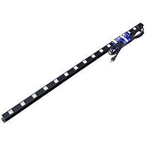 5ft 15 Outlet Metal Power Strip, 51512