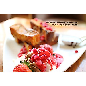 Canon Mirror-Less SLR Camera EOS M3 Double Lens kit (White) EF-M18-55mm F3.5-5.6 is STM EF-M22mm F2 STM Comes EOSM3WH-WLK [International Version, No Warranty]