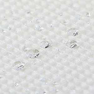 GlowSol Cream Valance for Kitchen Waffle Fabric Curtain Water Resistant Valance for Bathroom Short Cafe Valance, Cream, 60W×15L