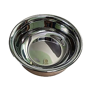 Bona fide pure Copper Tableware and serve ware Serving Bowl Indian Handi Set copper bowl set, Copper Stainless Steel Serving Dishes For Serving,Traditional 300 ml and 600 ml set(14 cm and 16 cm)