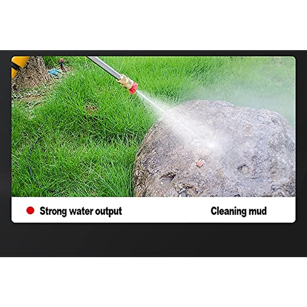 RYPPLE Cordless Pressure Washer,20000mAh Electric Car Washer,Power Cleaner, 500W Wireless High Pressure Cleaner, Foam Rechargeable Auto Spray Garden Washing Tool, with Accessories Kit and A Charger I