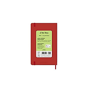 Moleskine Limited Edition Le Petit Prince 12 Month 2023 Weekly Planner, Hard Cover, Large (5" x 8.25"), Rose