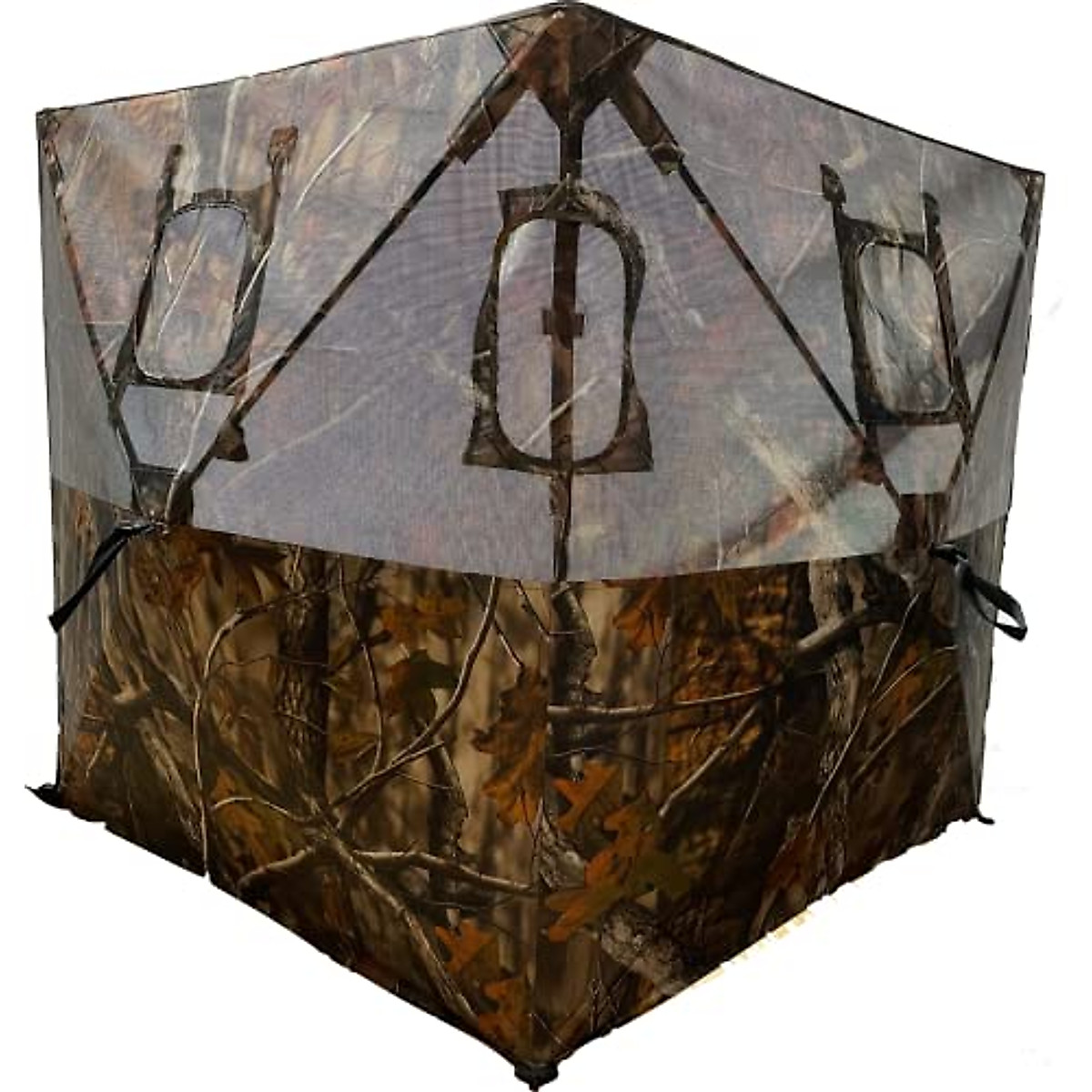 VENATIC Cloak Lite, Portable Quick Setup Lightweight Camouflage Pop Up 2-Sided Ground Hunting Blind