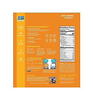 Liquid I.V. Hydration Multiplier+ Immune Support Drink Mix - Tangerine - 14 Stick Packs