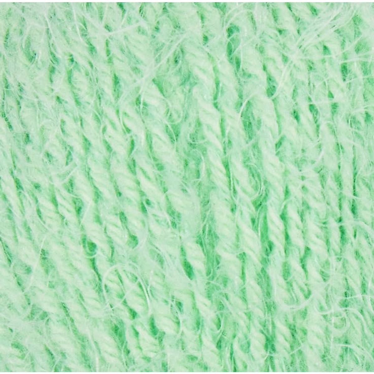 Estako Downy 40% premium acrylic and 60% polyamide Soft DK - Light Worsted #3 Fuzzy Yarn for Crocheting and Knitting 3.52 oz (100 gr) 267 Yds (245 m) (8930 - Mint)