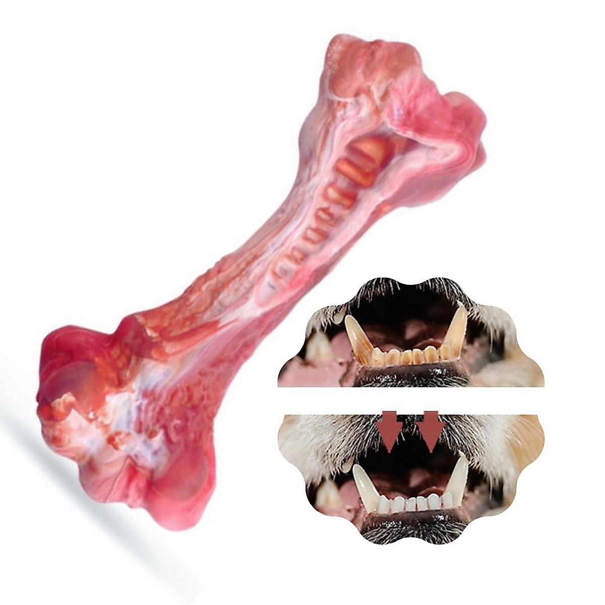 Chew Toys for Dogs. Durable and Safe for Dogs of All Ages and Sizes. Ensures Interactive Fun and Dental Care to Keep Your pet Healthy and Entertained.
