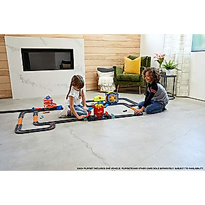 Hot Wheels City Super City Fire House Rescue Play Set Themed Play Set Connection System Ages 3 Years to 8