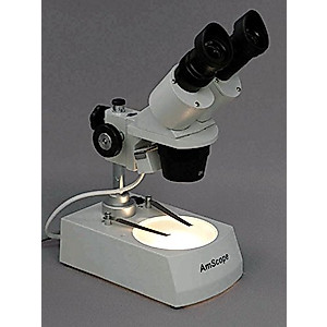 AmScope GP-95 3-3/4 Inch (95mm) Frosted Round Glass Plate for Stereo Microscopes