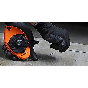 VANQUISH 2 Piece Aluminum Chalk Line Reel 100 Ft. with 4 Oz Blue Chalk Carpenter Construction Chalk Tools 5 to 1 Gear Ratio for Quick Rewind (4301)