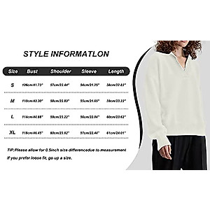 Women's Casual Long Sleeve Pullover Sweaters Striped V Neck Lapel Collar Loose Fit Solid Knitted Pullovers Jumper Tops