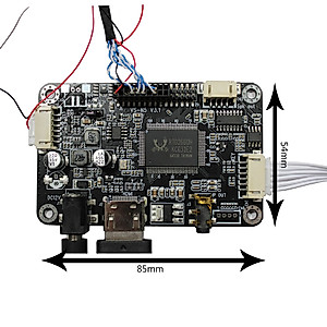 VSDISPLAY 5" ZJ050NA-08C 5 inch 640X480 LCD Screen Work with HD-MI LCD Controller Driver Board VS-N5V3.1 AT050TN22 Replacement Screen