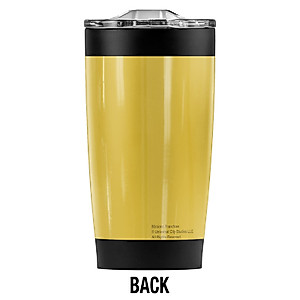 Logovision Minions OFFICIAL Stuart Face Stainless Steel 20 oz Travel Tumbler, Vacuum Insulated & Double Wall with Leakproof Sliding Lid