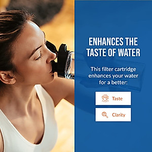 Filters Fast FF10C-5-AP Compatible Replacement for Aqua-Pure AP117 Comp Water Filter Cartridge Activated Carbon 2.9x2.9x10 inch