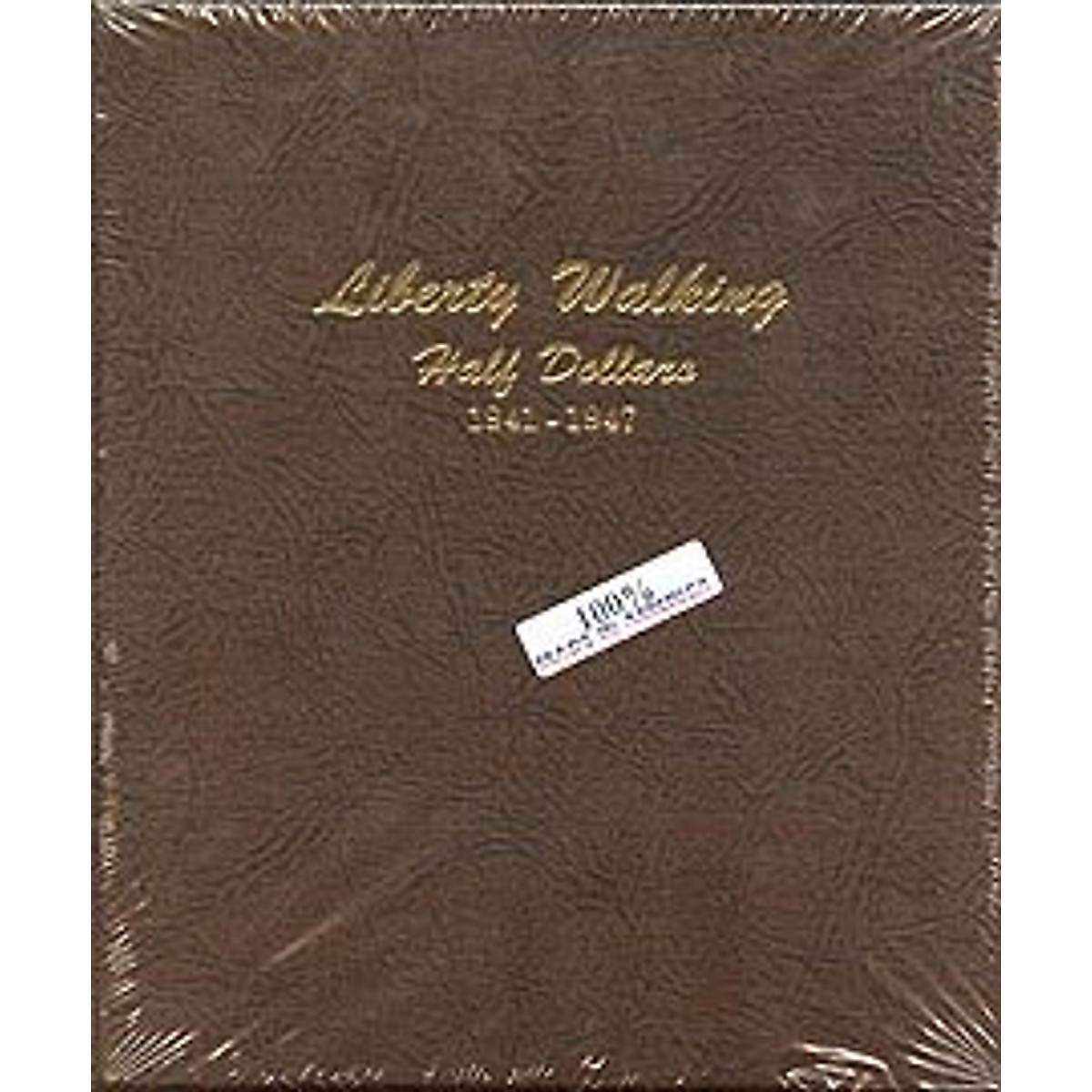 Dansco Coin Album #7161 for Walking Liberty Half Dollars: 1941-1947