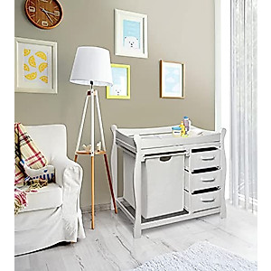 Badger Basket Baby Products›Nursery›Furniture›Changing & Dressing›Changing Tables, Fresh White