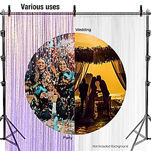 LimoStudio (Heavy Duty) 10 ft. Wide x 9.6 fit. Tall Backdrop Stands, High Stability with Thicker Pole Diameter, Adjustable Width & Length, Background Support System Kit with Accessories, AGG1114
