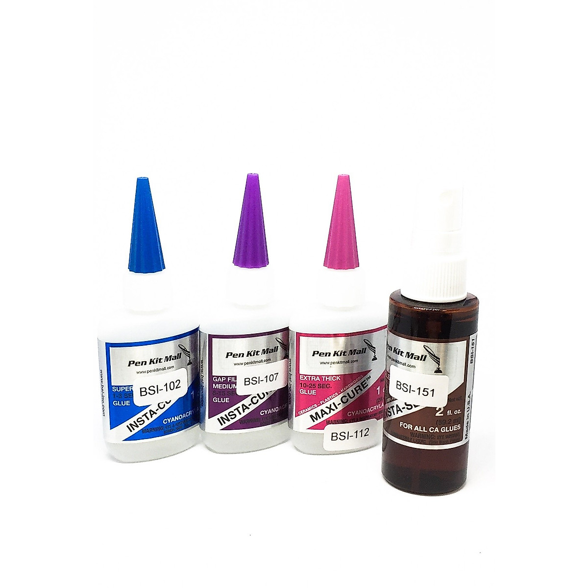 PKM BSI CA Glue 4 PC Starter Pack