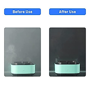 Rumia Smokeless Ashtrays for Cigarettes Indoor,2 in 1 Air Purifier Multifunctional Negative Ion Air Fresher for Home,Office,Outdoor-Green