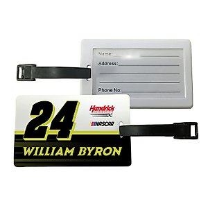 #24 William Byron NASCAR Driver Luggage Tag 2-Pack