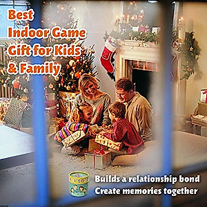 TriMagic Jacks Game with Ball, Old School Jax Game Toys, Retro Vintage Board Games for Kids 8-10-12 Years Old and Young Adults, Classic Traditional Table Games for Family Game Night