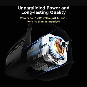 MaXpray M1 Airless Paint Sprayer, 2023 Version, High Efficiency, Thinning-Free, Minimal Overspray, for Home Exterior & House Interior DIY Painting Projects, with Paint Sprayer Accessories