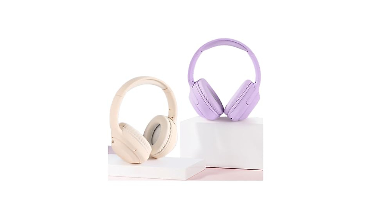 Wireless Bluetooth Headset with Noise Cancelling & RGB Lighting